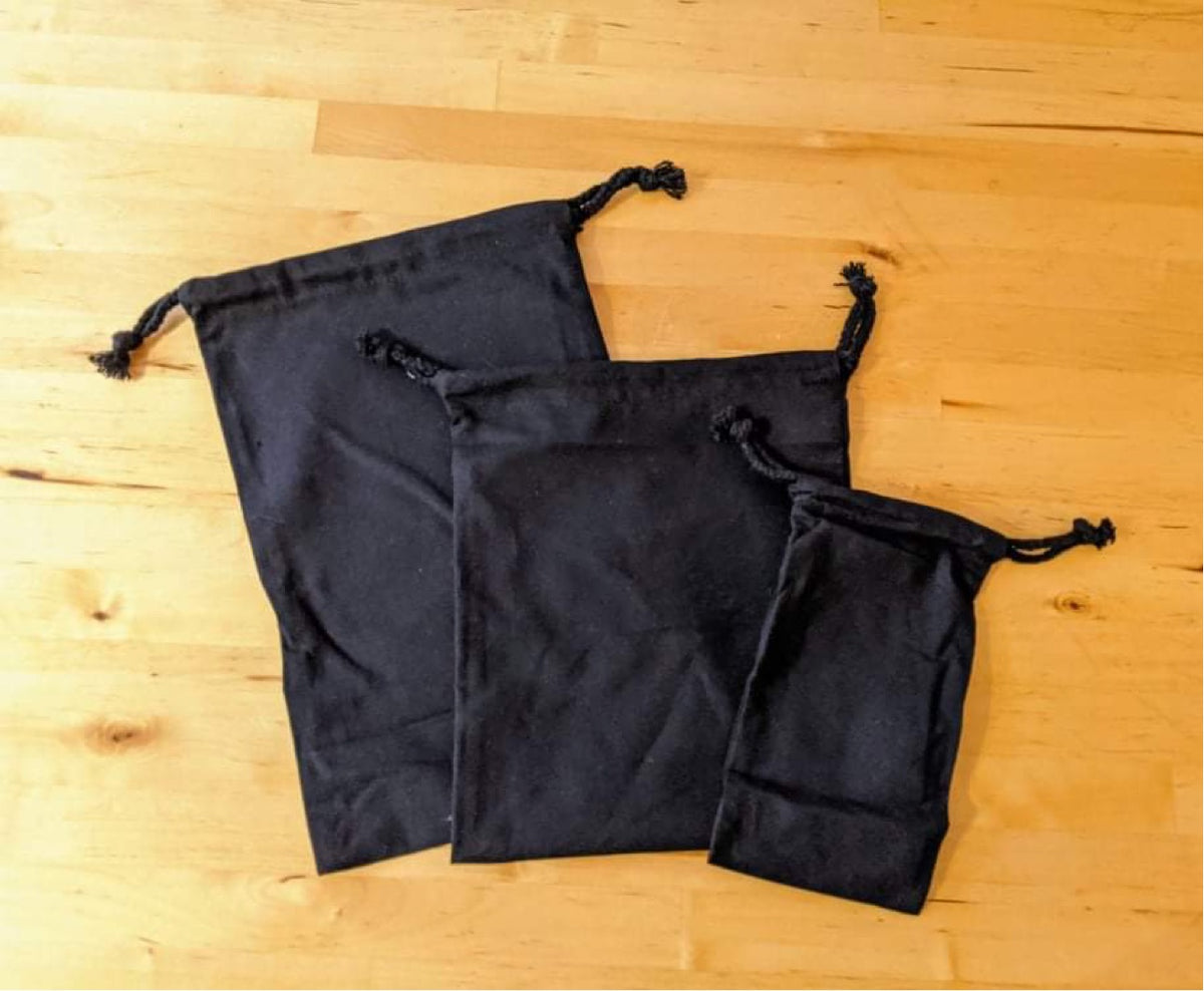 CALICO DRAWSTRING BAG | Perth Vinyl Supplies